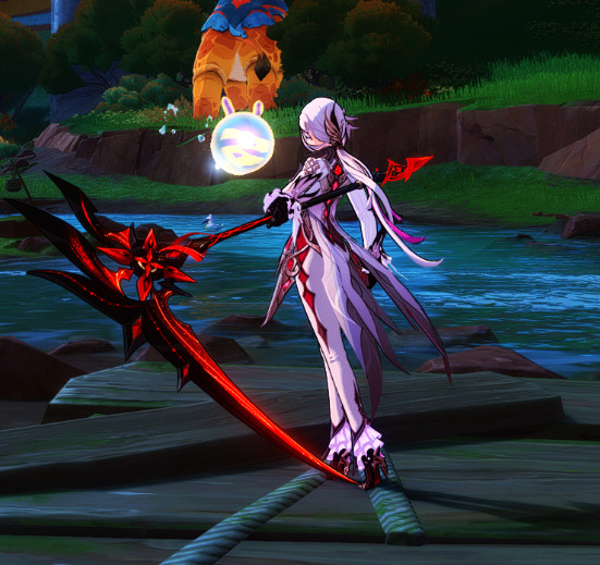 Pink Arlecchino Mod for Genshin Impact | GI Mods