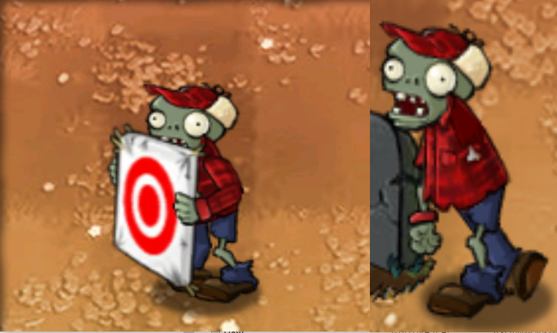Target Zombie over Screendoor Zombie Mod for Plants vs. Zombies | PVZ Mods