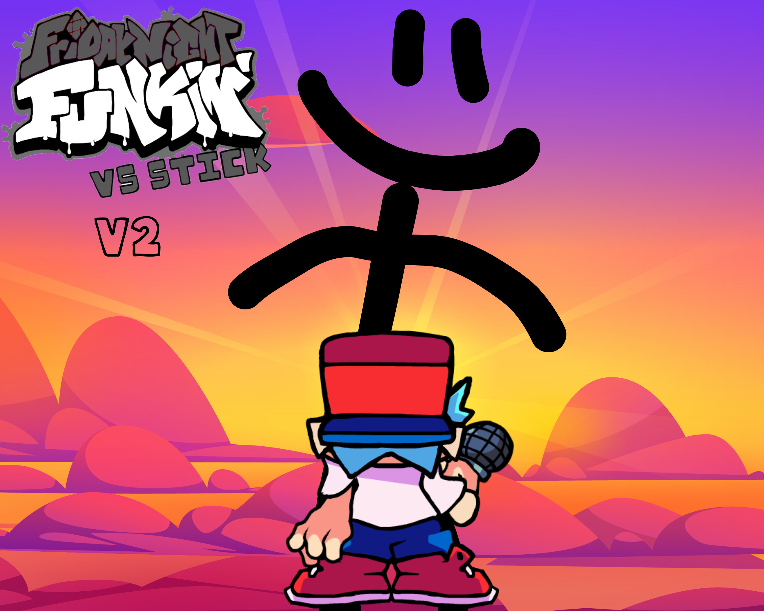 Friday Night Funkin Vs Stick V2 Mod for Friday Night Funkin' | FNF Mods