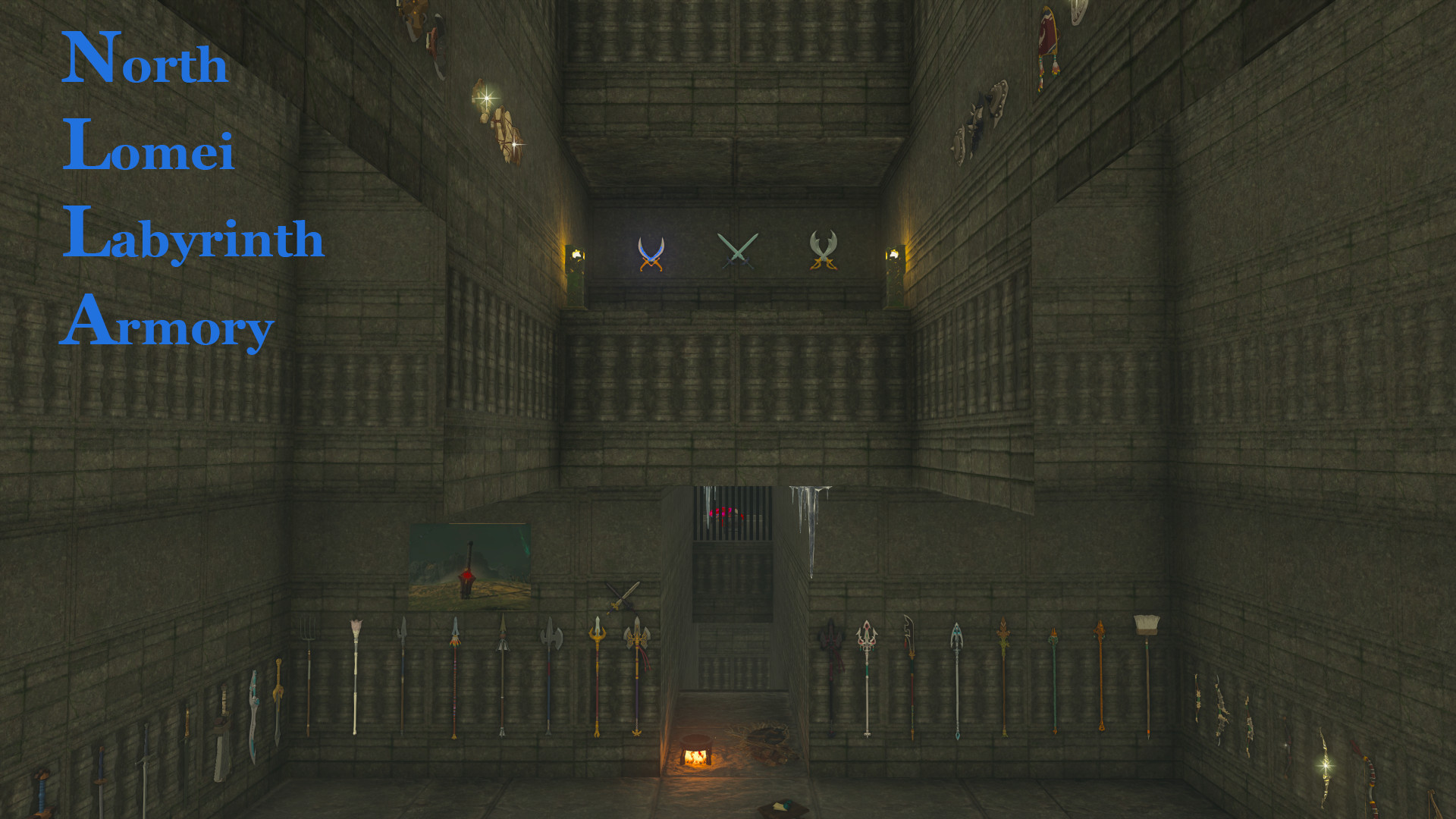 North Lomei Labyrinth Armory, Standalone Weapons Mod for The Legend of ...