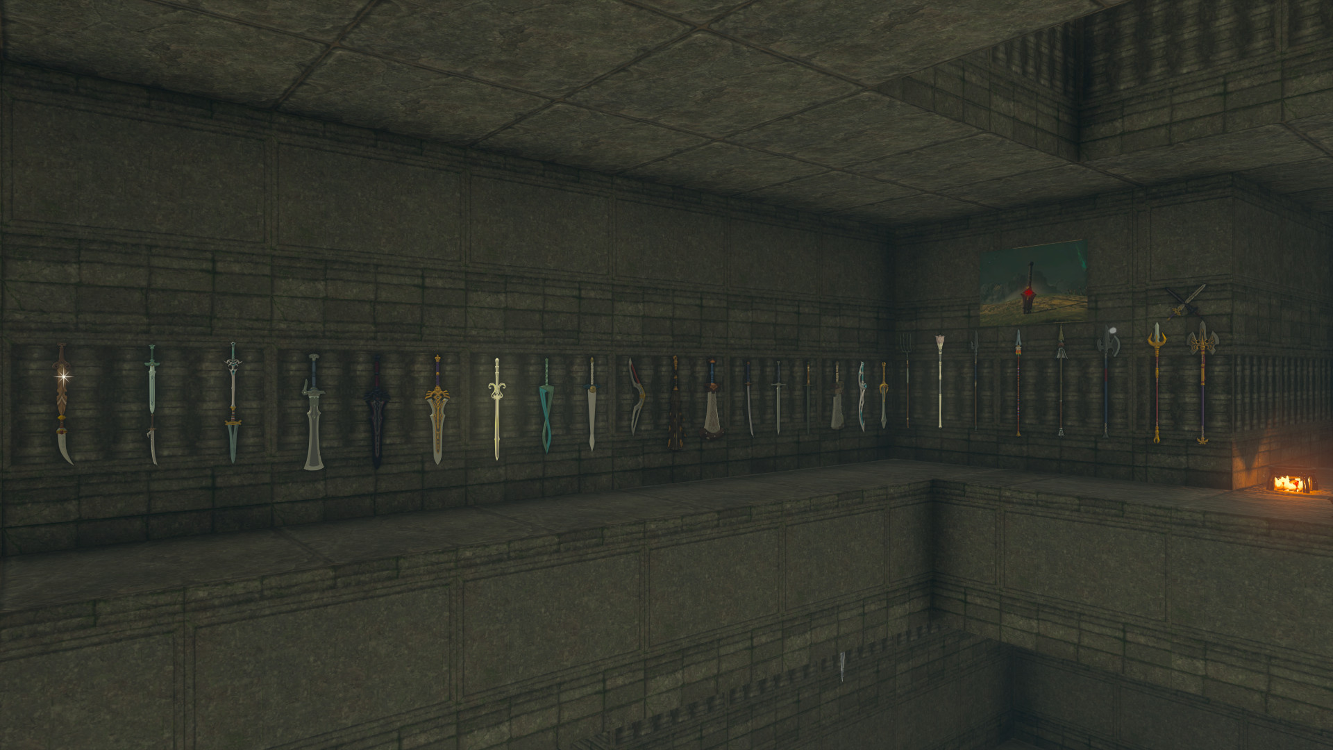 North Lomei Labyrinth Armory, Standalone Weapons Mod for The Legend of ...