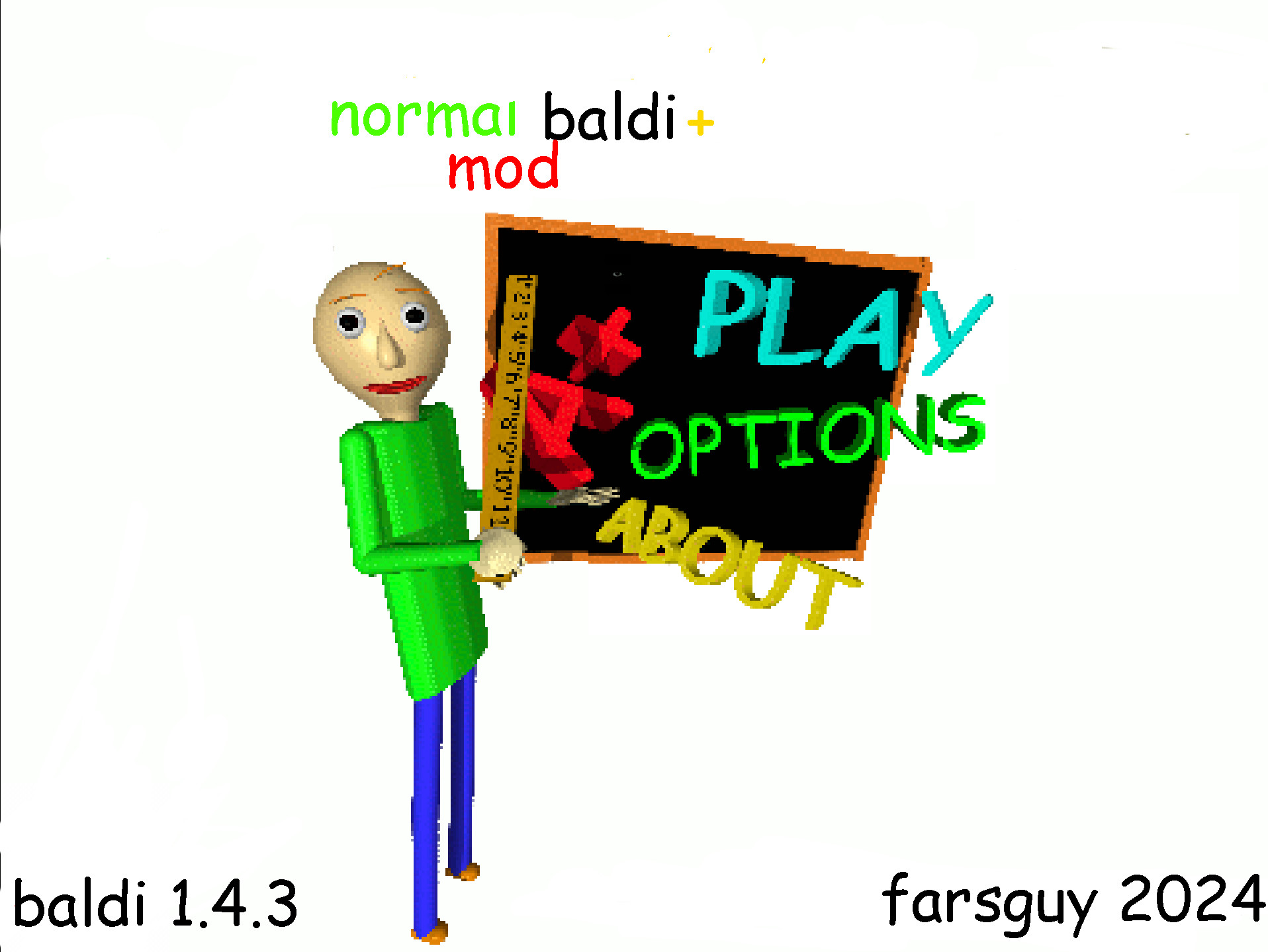 normal baldi mod Mod for Baldi's Basics | Baldi Mods