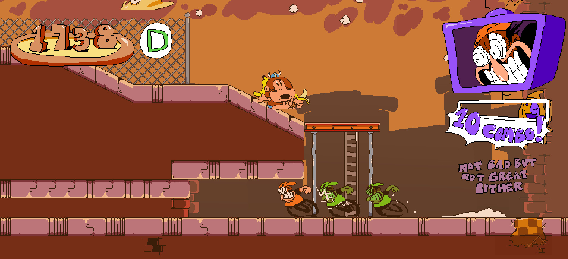 Crunchy Re-Construction [BACK!] Mod for Pizza Tower | PT Mods