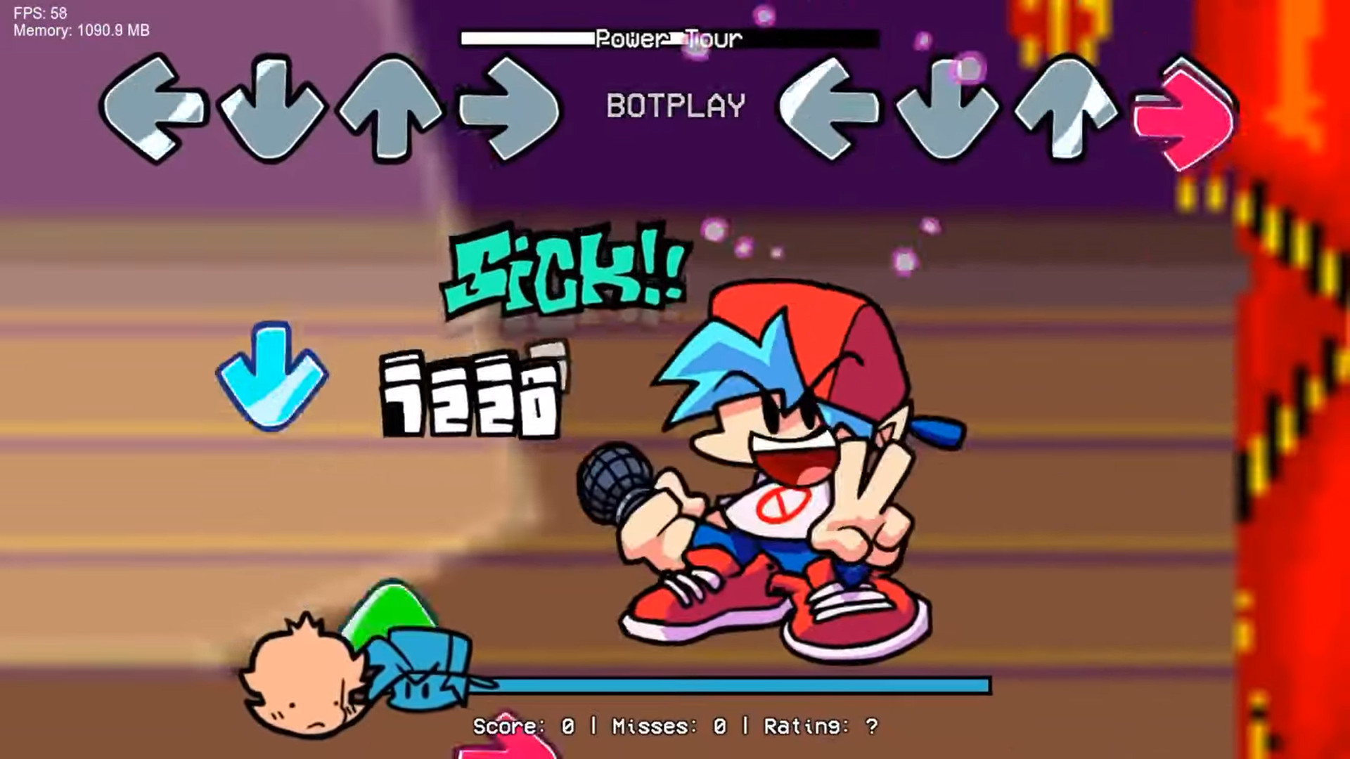 Power Tour Playable Chart Mod for Friday Night Funkin' | FNF Mods