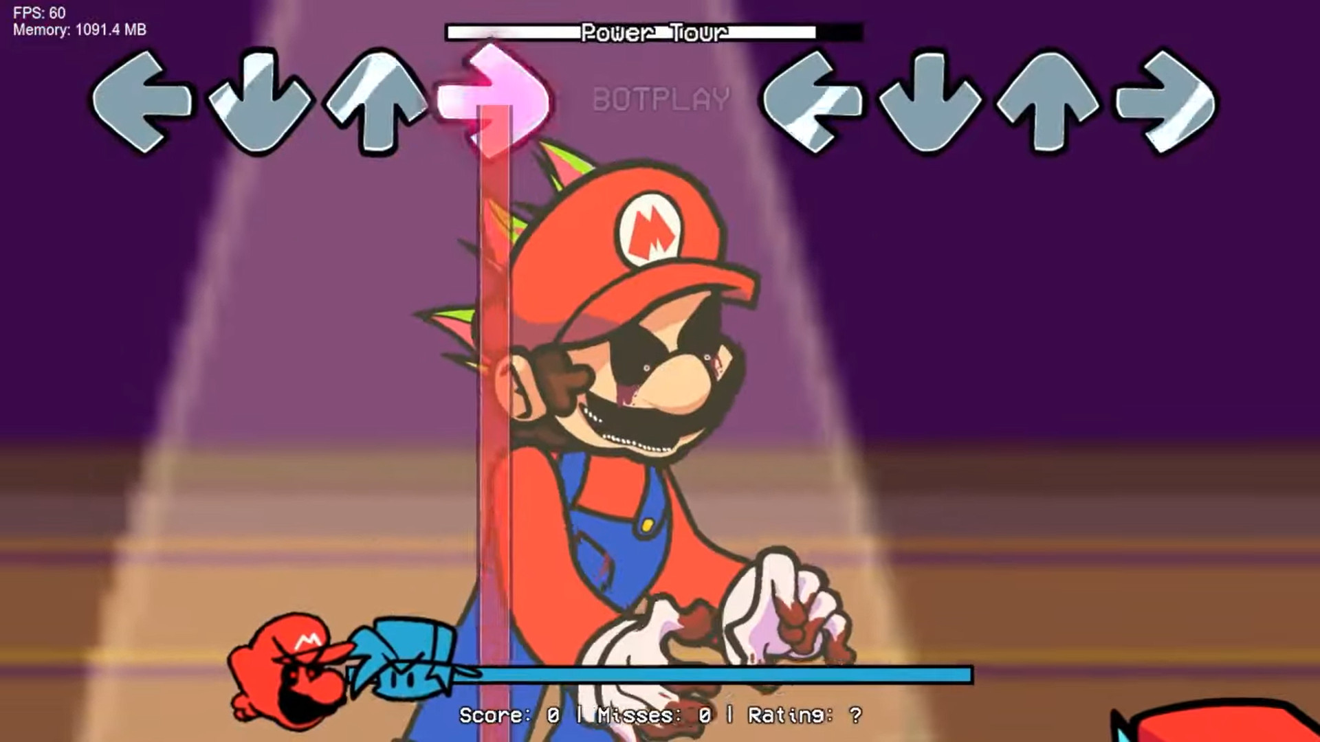 Power Tour Playable Chart Mod for Friday Night Funkin' | FNF Mods