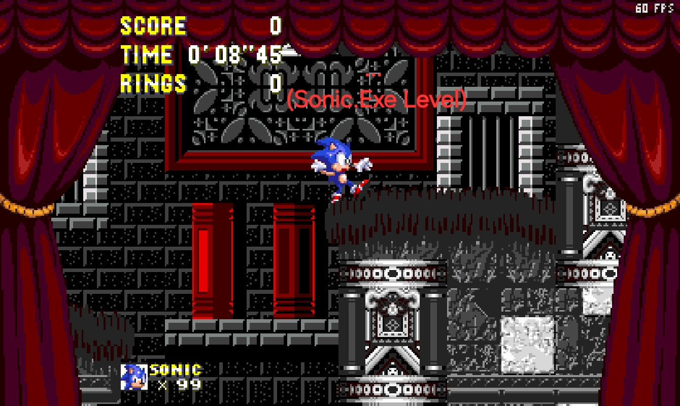 Sonic.Exe Level) Mod for Sonic 3 A.I.R. | S3AIR Mods