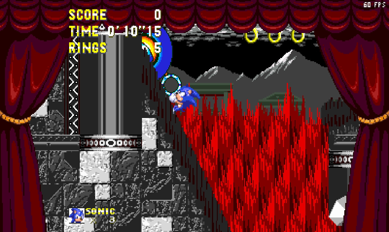 Sonic.Exe Level) Mod for Sonic 3 A.I.R. | S3AIR Mods