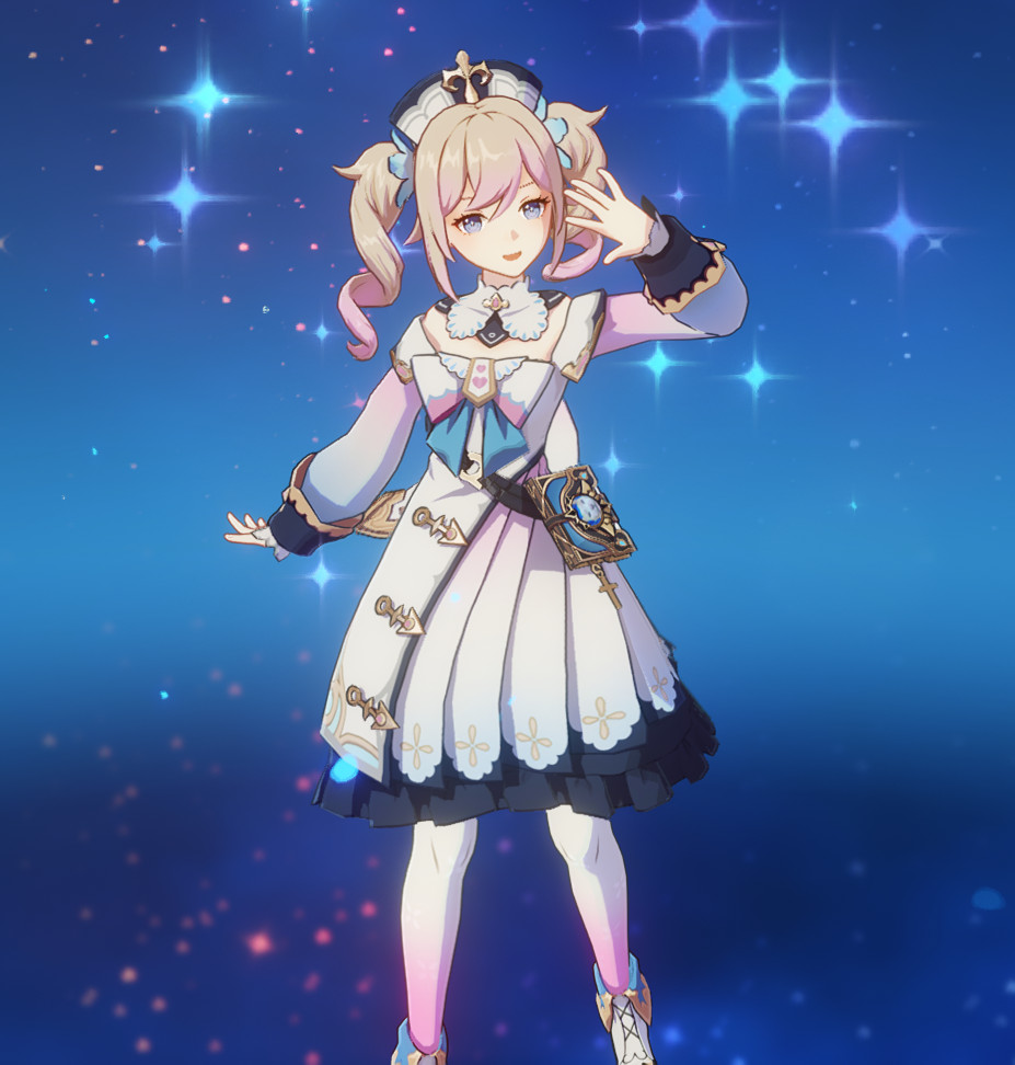 Cotton Candy Barbara Mod for Genshin Impact | GI Mods