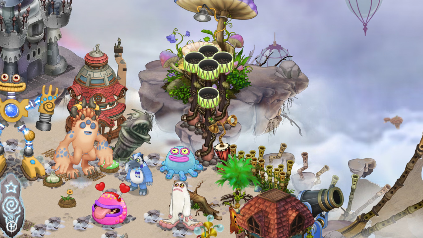 (HD UPDATE) Starhenge in Air Island sky Mod for My Singing Monsters ...