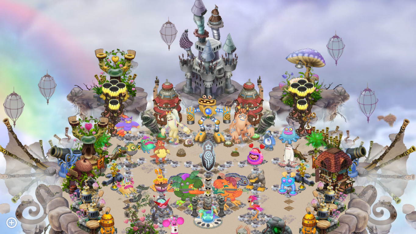 (HD UPDATE) Starhenge in Air Island sky Mod for My Singing Monsters ...