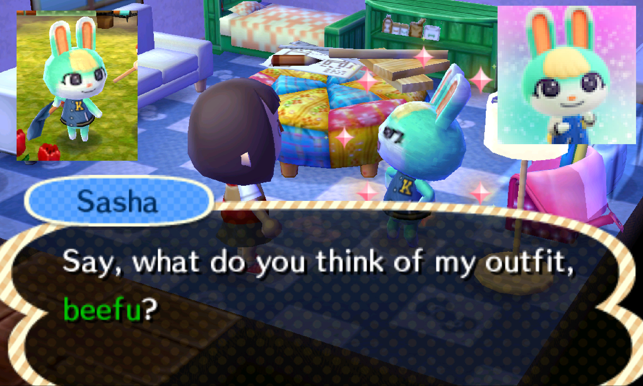 Sasha Mod for Animal Crossing: New Leaf | AC:NL Mods