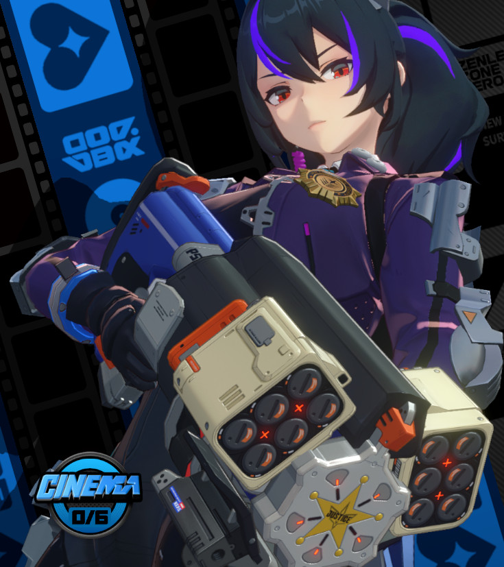 Vapor-Purple Cop Mod for Zenless Zone Zero | ZZZ Mods