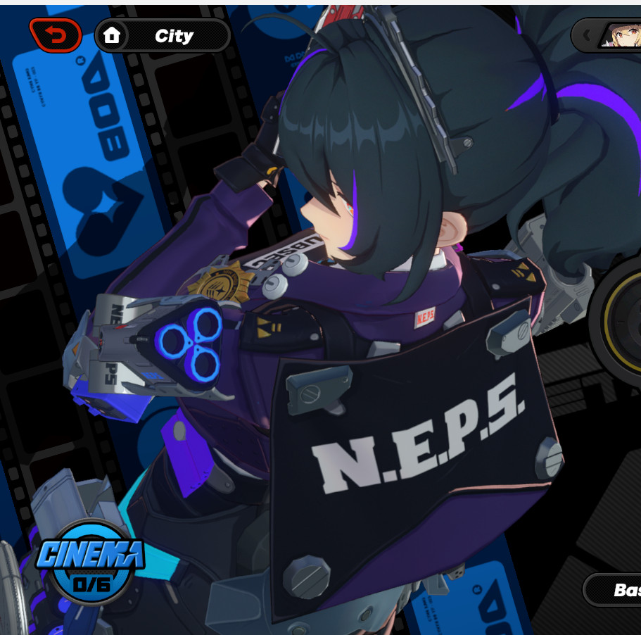 Vapor-Purple Cop Mod for Zenless Zone Zero | ZZZ Mods