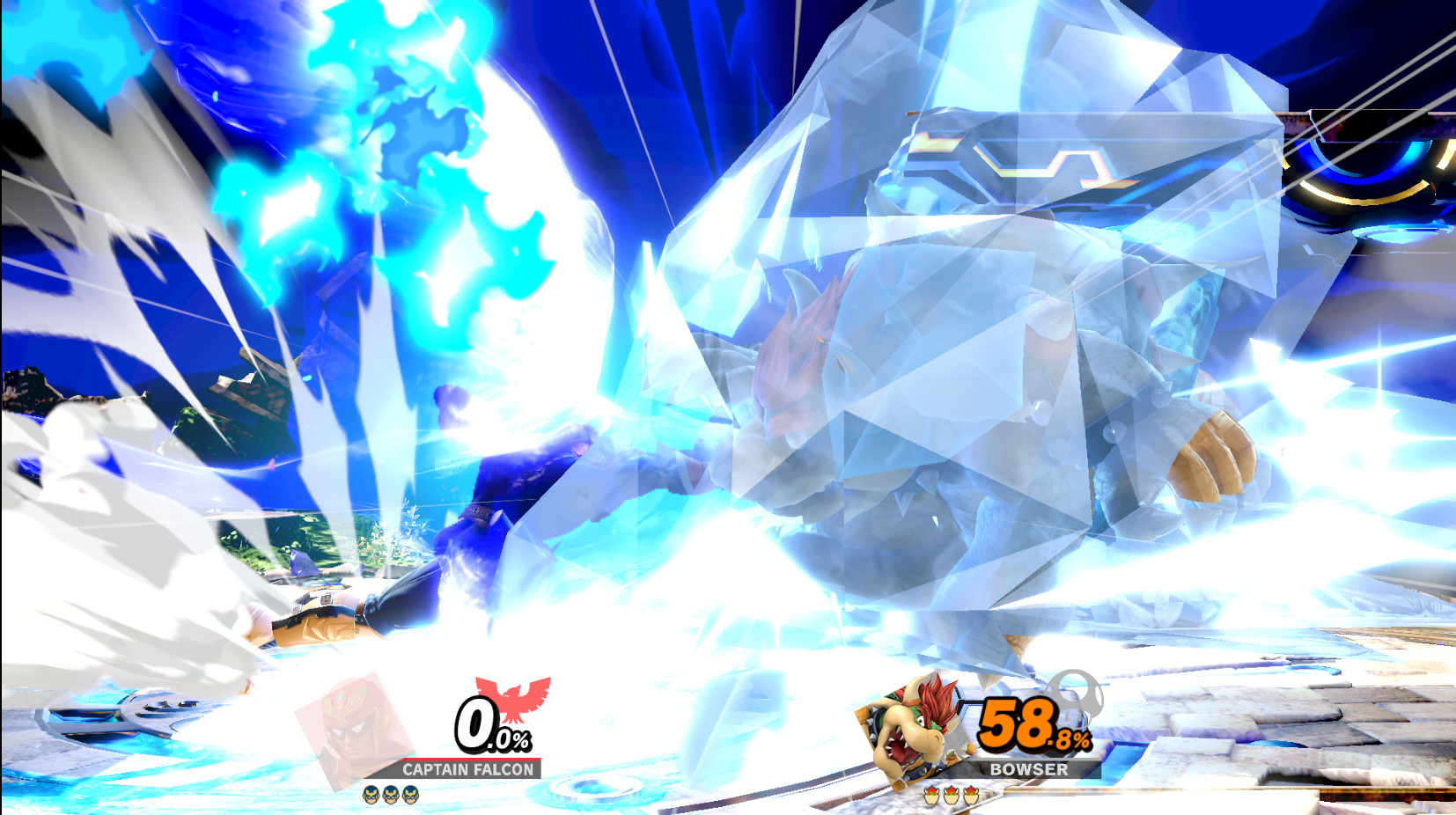 Ice Falcon Moveset Edit Mod for Super Smash Bros. Ultimate | SSBU Mods