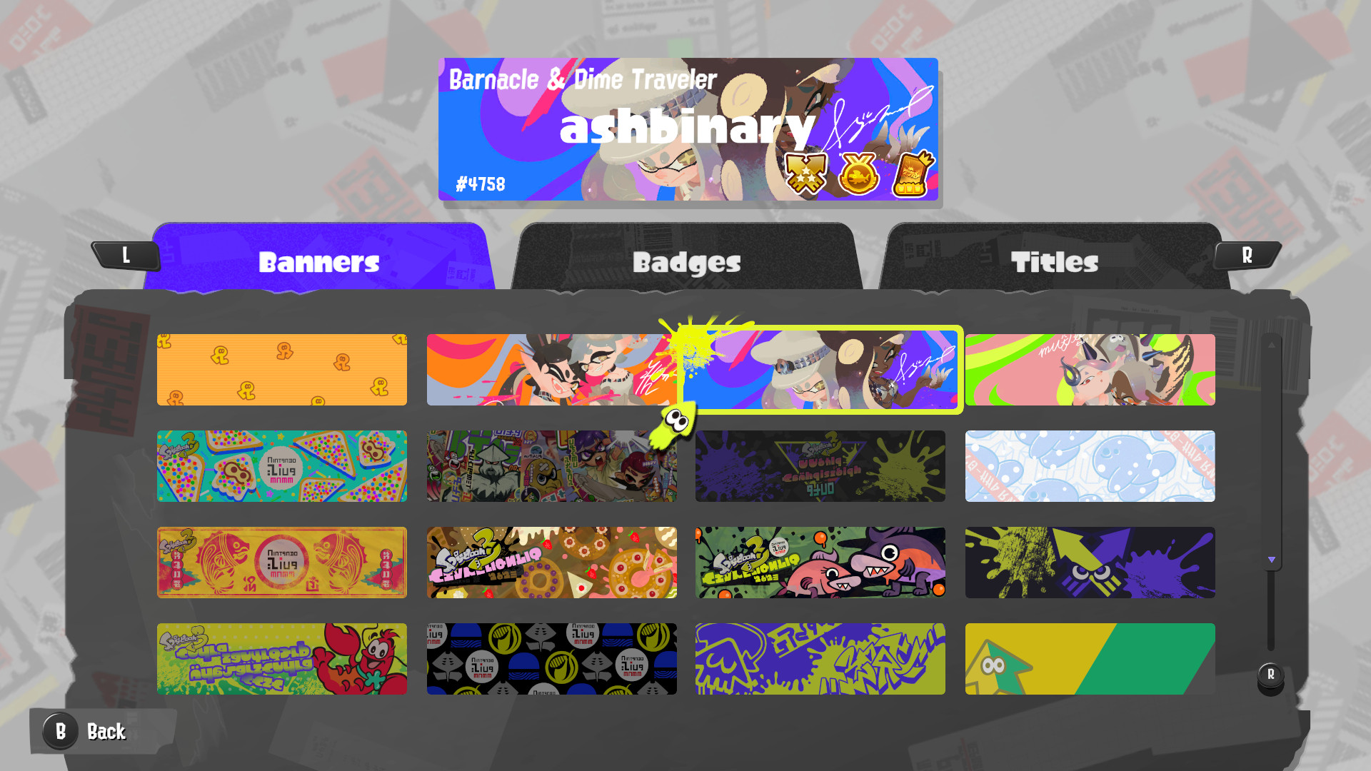 Alternate Grand Festival Banners Mod for Splatoon 3 | Splatoon 3 Mods