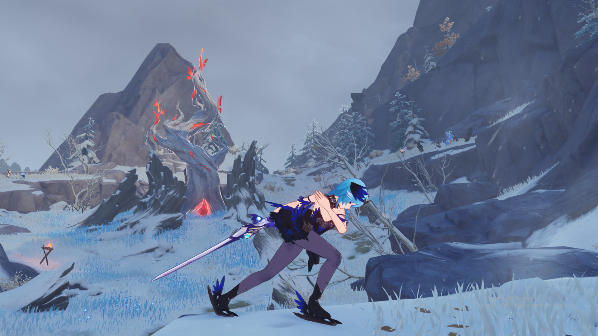 Ice Skater Eula Mod for Genshin Impact | GI Mods