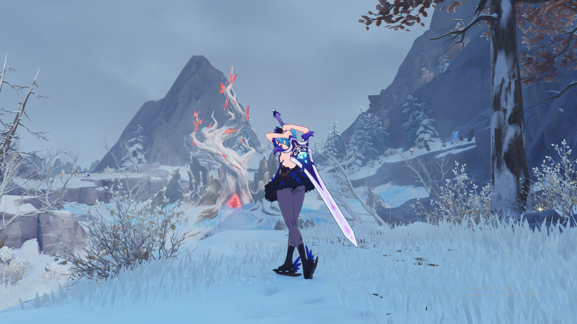 Ice Skater Eula Mod for Genshin Impact | GI Mods