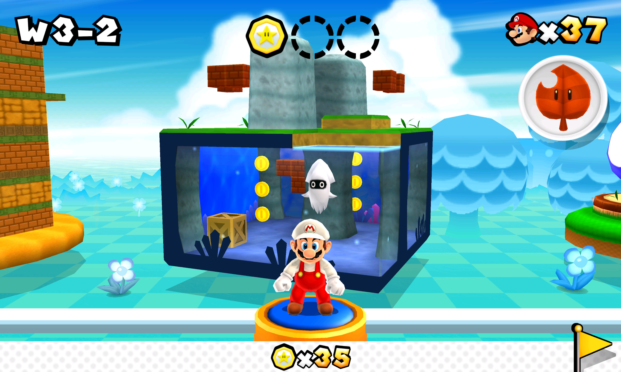 Super Mario 3D Land HD UI Pack Mod for Super Mario 3D Land | SM3DL Mods
