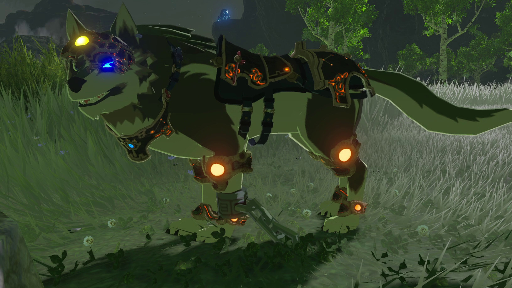 Ancient Armor for Wolf Link Mod for The Legend of Zelda: Breath of the ...
