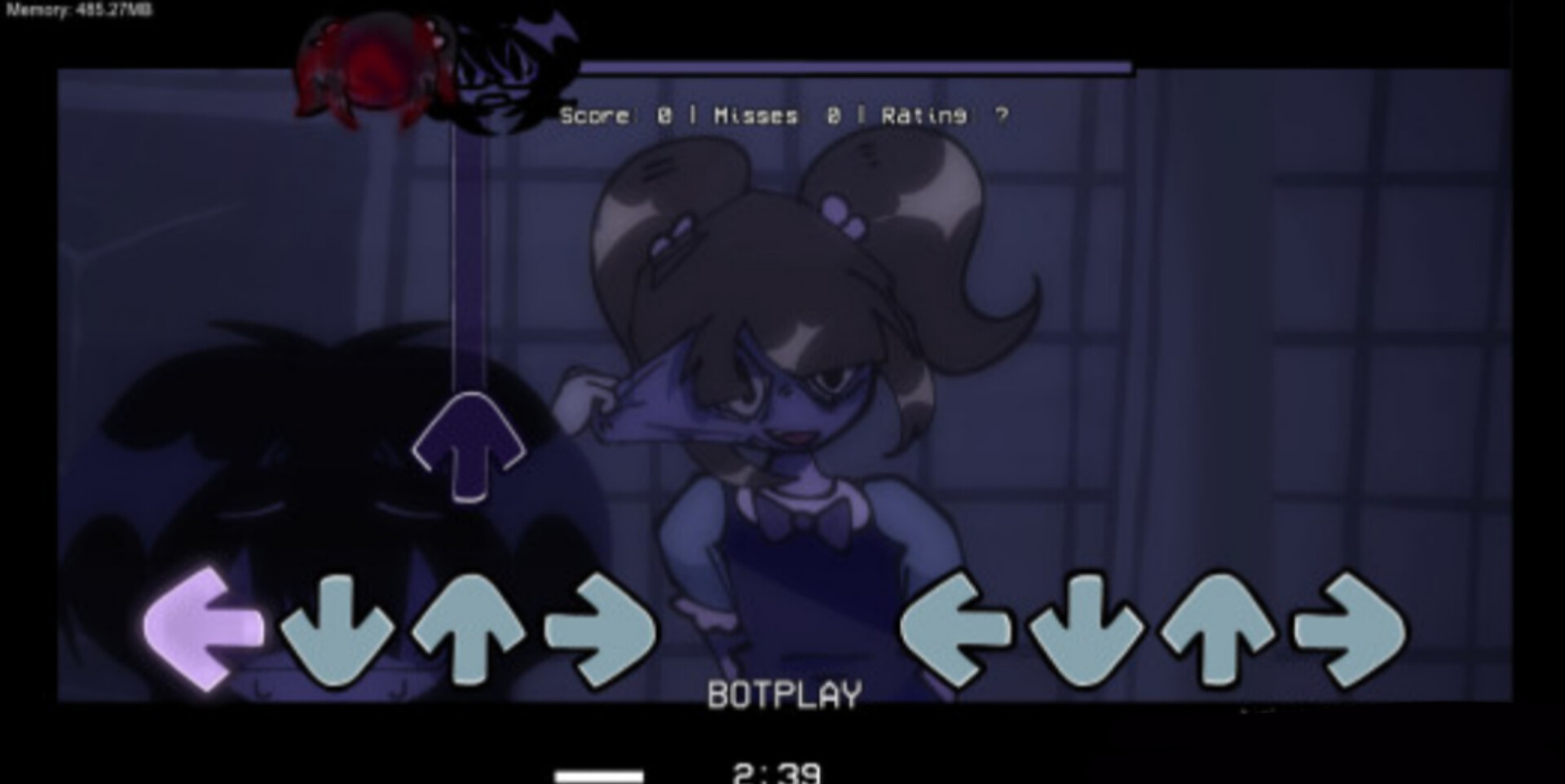 behind you. Mod for Friday Night Funkin' | FNF Mods