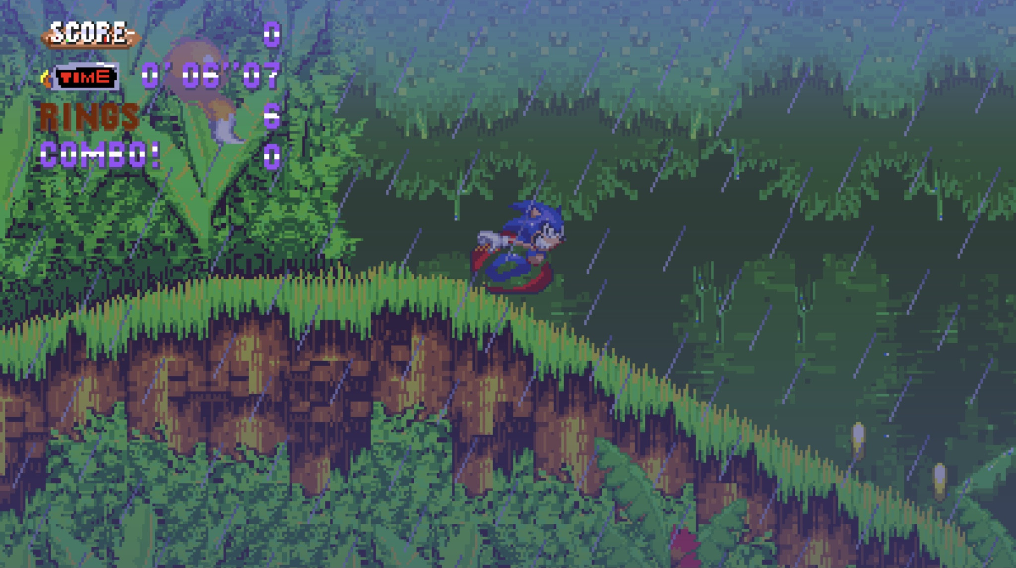 Pizza Tower Mach Run Animations Mod for Sonic 3 A.I.R. | S3AIR Mods