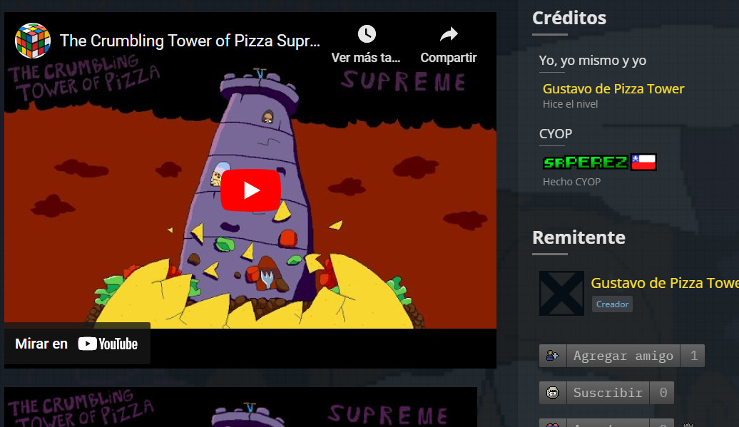 The crumbeling tawer of pizzaSupreme(Fixed editio) Mod for Pizza Tower ...