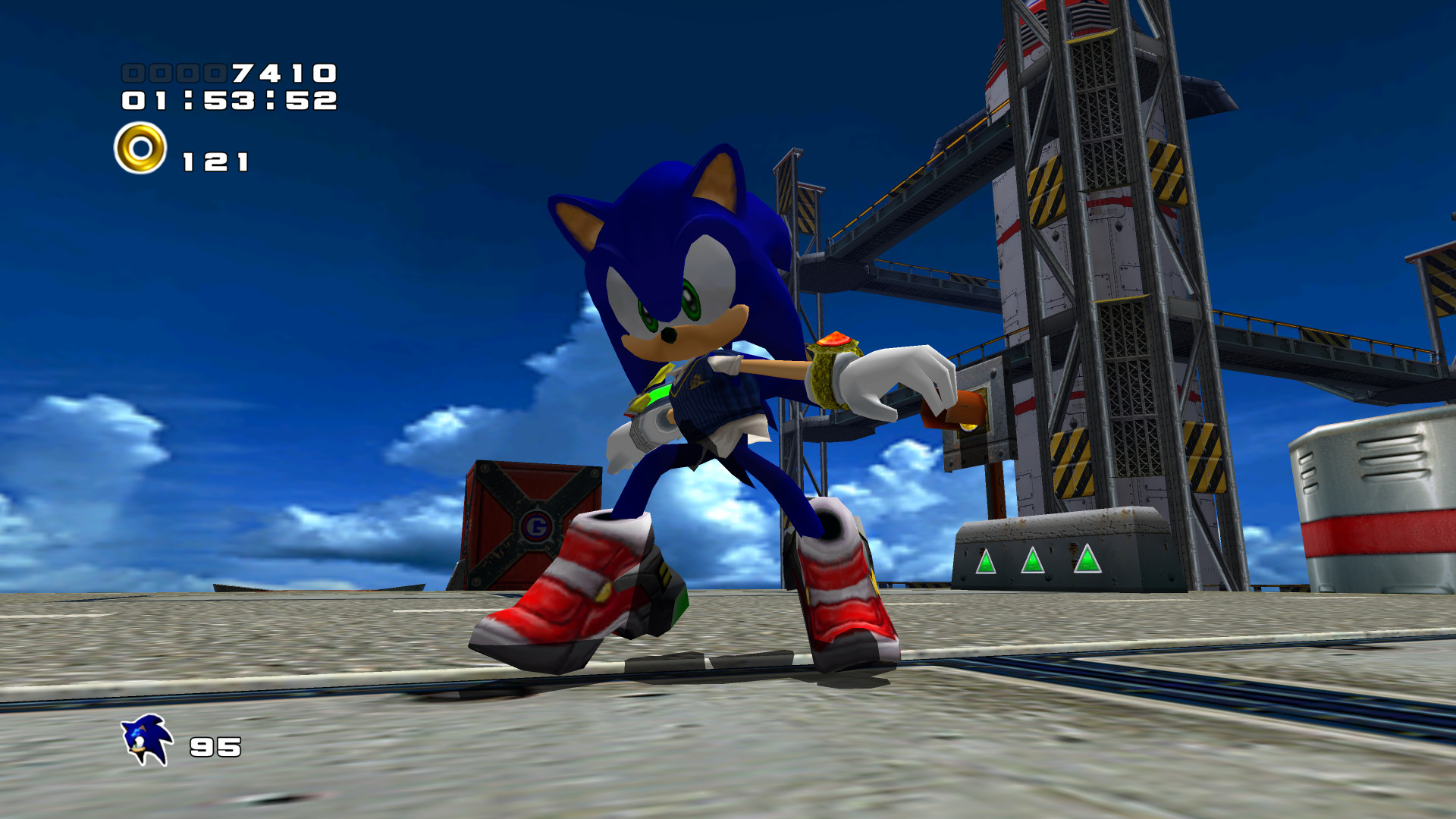 Bullworth School Vest - Sonic Mod for Sonic Adventure 2 | SA2 Mods