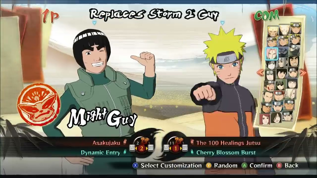 Storm 1 Guy Sensei Mod for Naruto Shippuden: Ultimate Ninja Storm 4 ...