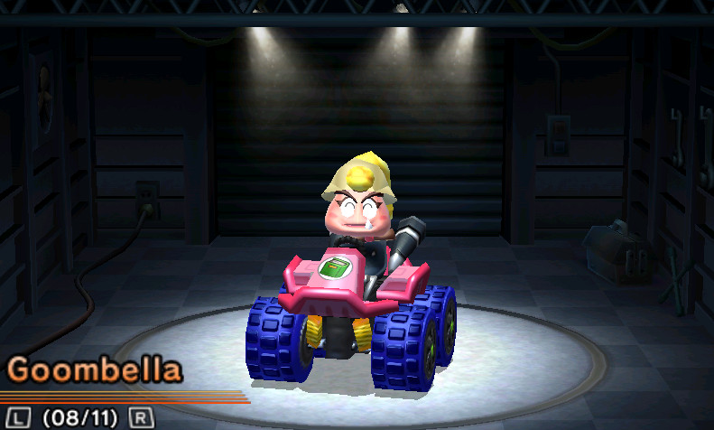 Goombella Mod for Mario Kart 7 | MK7 Mods