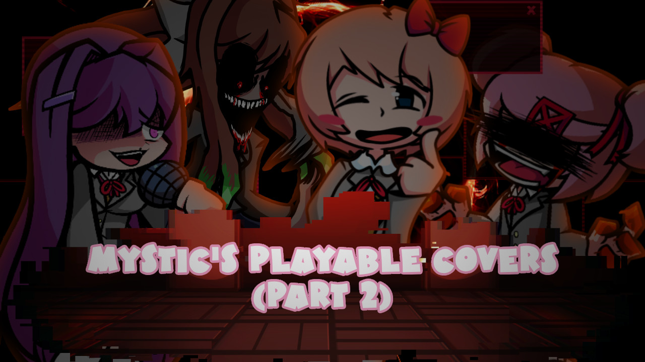 Playable Doki Covers Pt.2 Mod for Friday Night Funkin' | FNF Mods