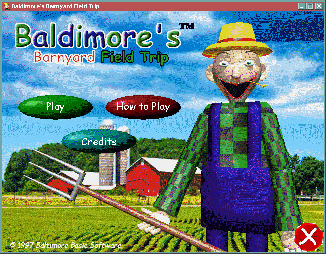 Baldimore's Barnyard Field Trip Mod for Baldi's Basics | Baldi Mods