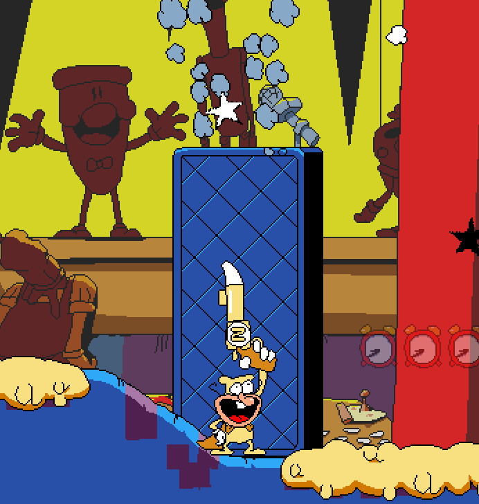 The Gunoise (Noise with a gun shitpost) Mod for Pizza Tower | PT Mods