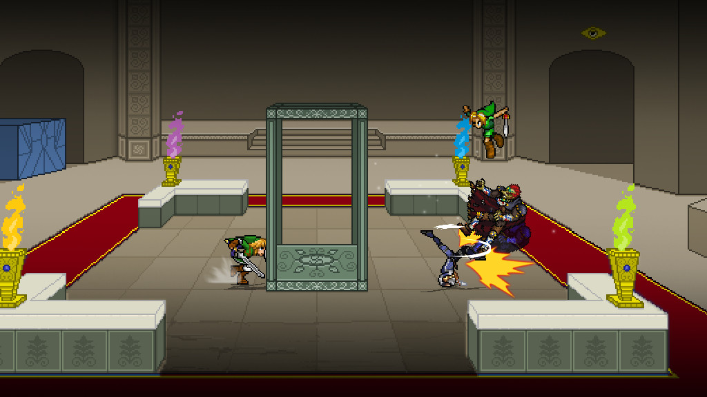 Inside the Forest Temple Stage (v9.5/CMC+) Mod for Super Smash Bros ...