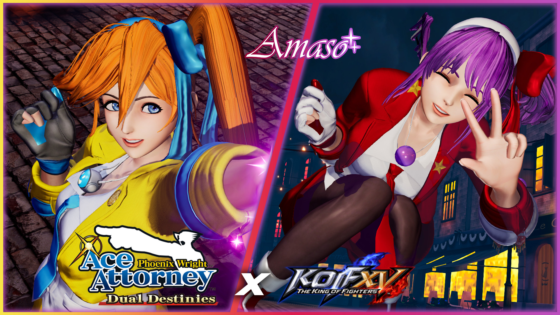 Athena Cykes (Ace Attorney) Mod for The King of Fighters XV | KoFXV Mods