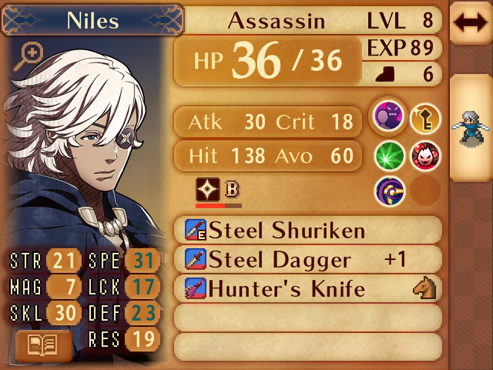 Assassin Class Tree Mod for Fire Emblem Fates | FEF Mods