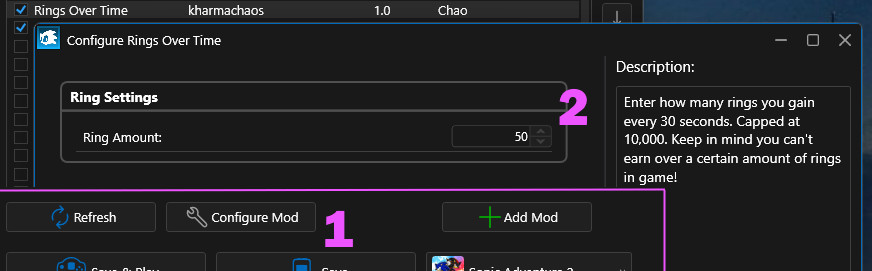 Rings Over Time Mod Mod for Sonic Adventure 2 | SA2 Mods
