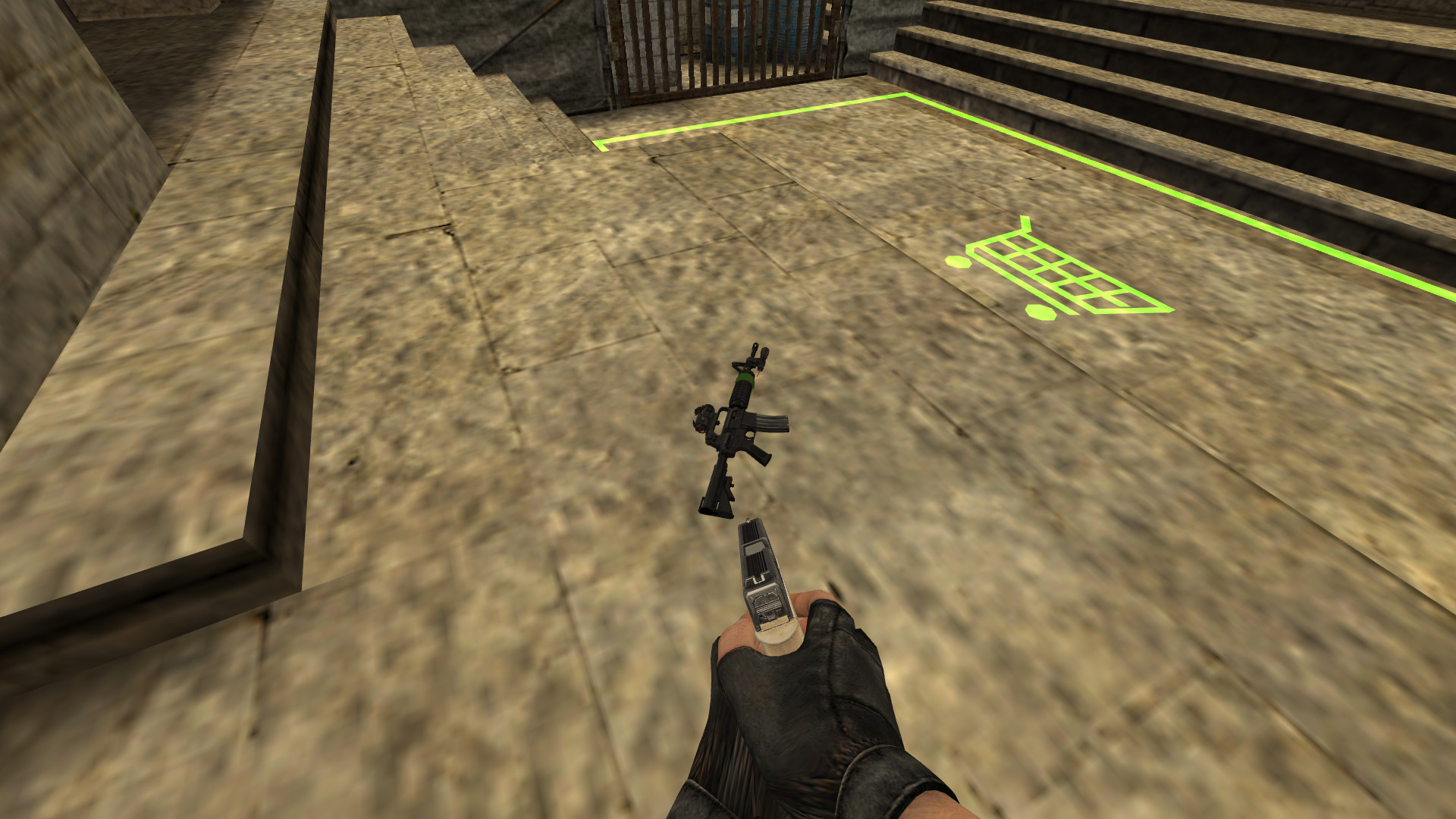 Colt Model 727 on COD21 Animation Mod for Counter-Strike 1.6 | CS1.6 Mods