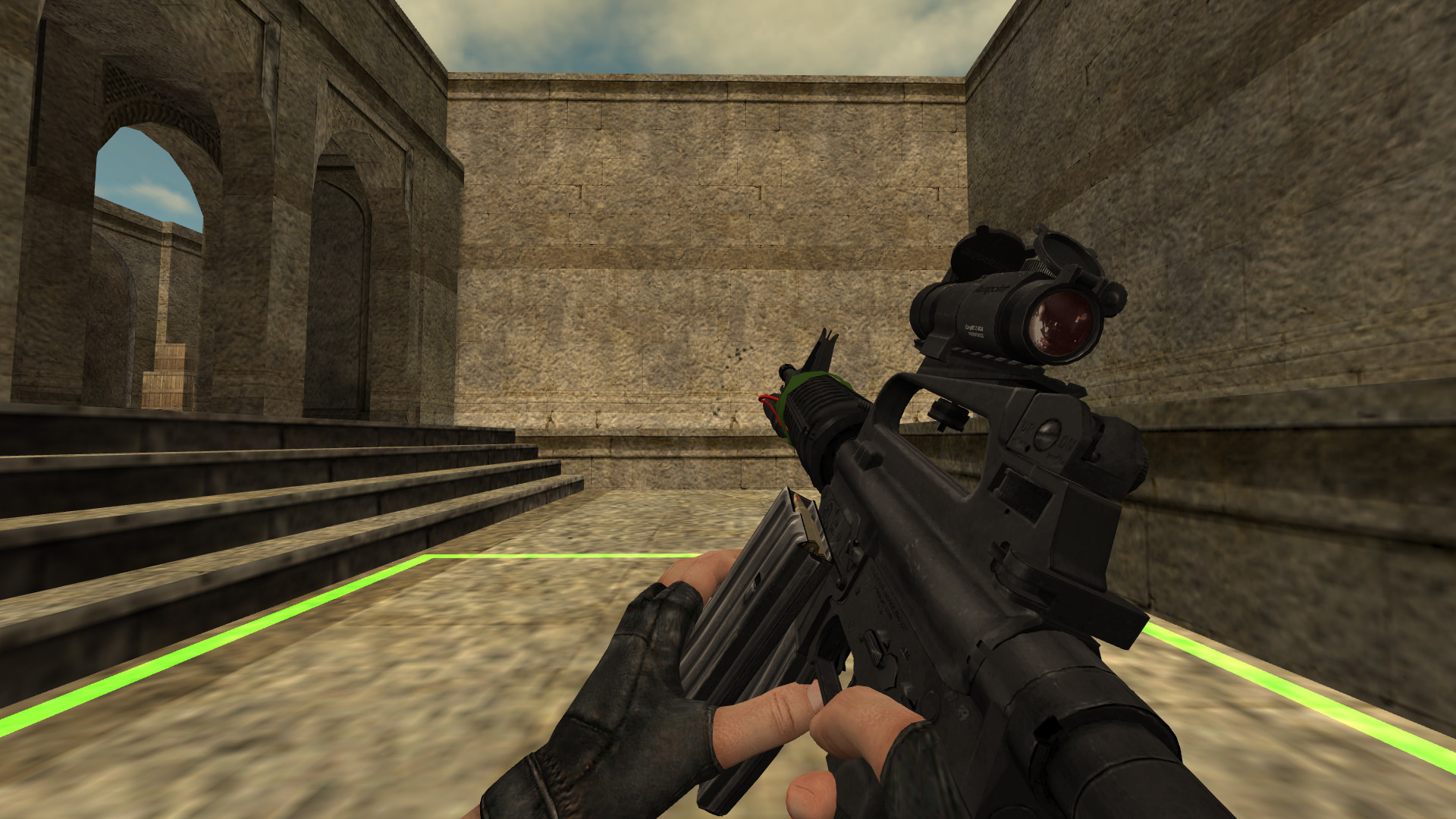 Colt Model 727 on COD21 Animation Mod for Counter-Strike 1.6 | CS1.6 Mods