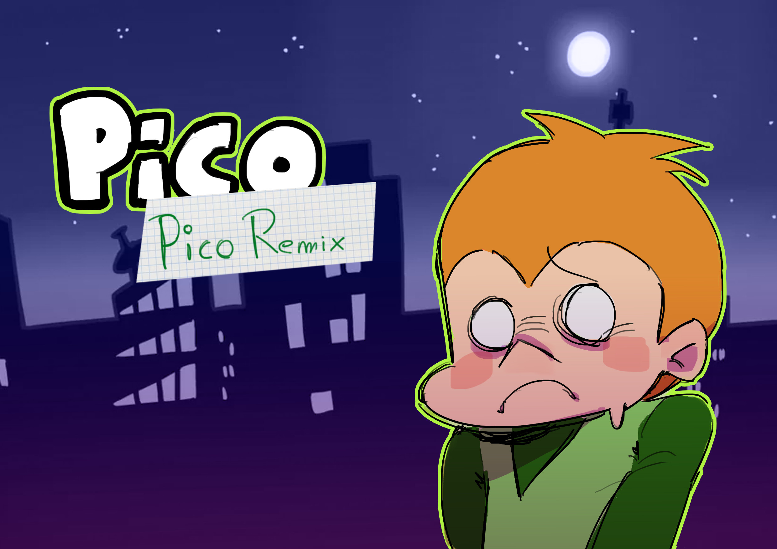 Pico Pico Remix (ONE SHOT) Mod for Friday Night Funkin' | FNF Mods