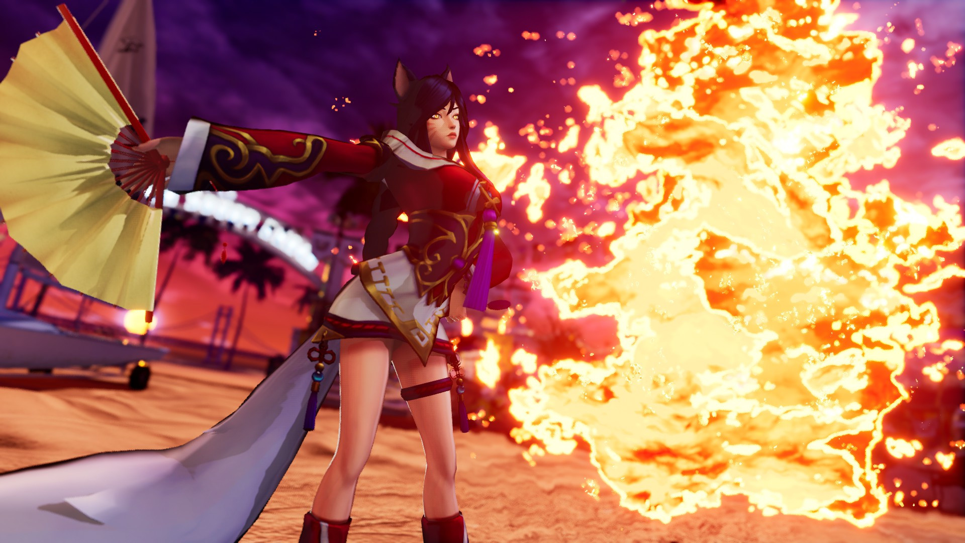 Ahri Mod for Mai Mod for The King of Fighters XV | KoFXV Mods