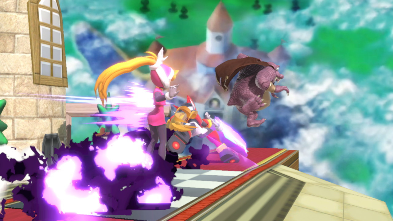Ciel (Mega Man Zero) over Zelda Mod for Super Smash Bros. Ultimate ...