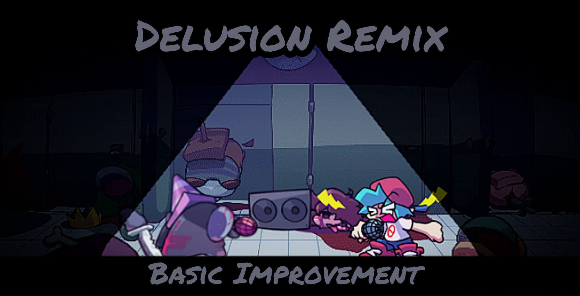 Delusion Remix Basic Improvement Mod for Friday Night Funkin' | FNF Mods