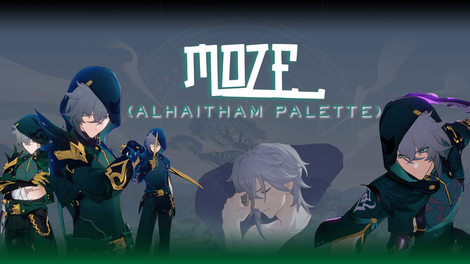 Moze: Alhaitham Palette Mod for Honkai Star Rail | HSR Mods