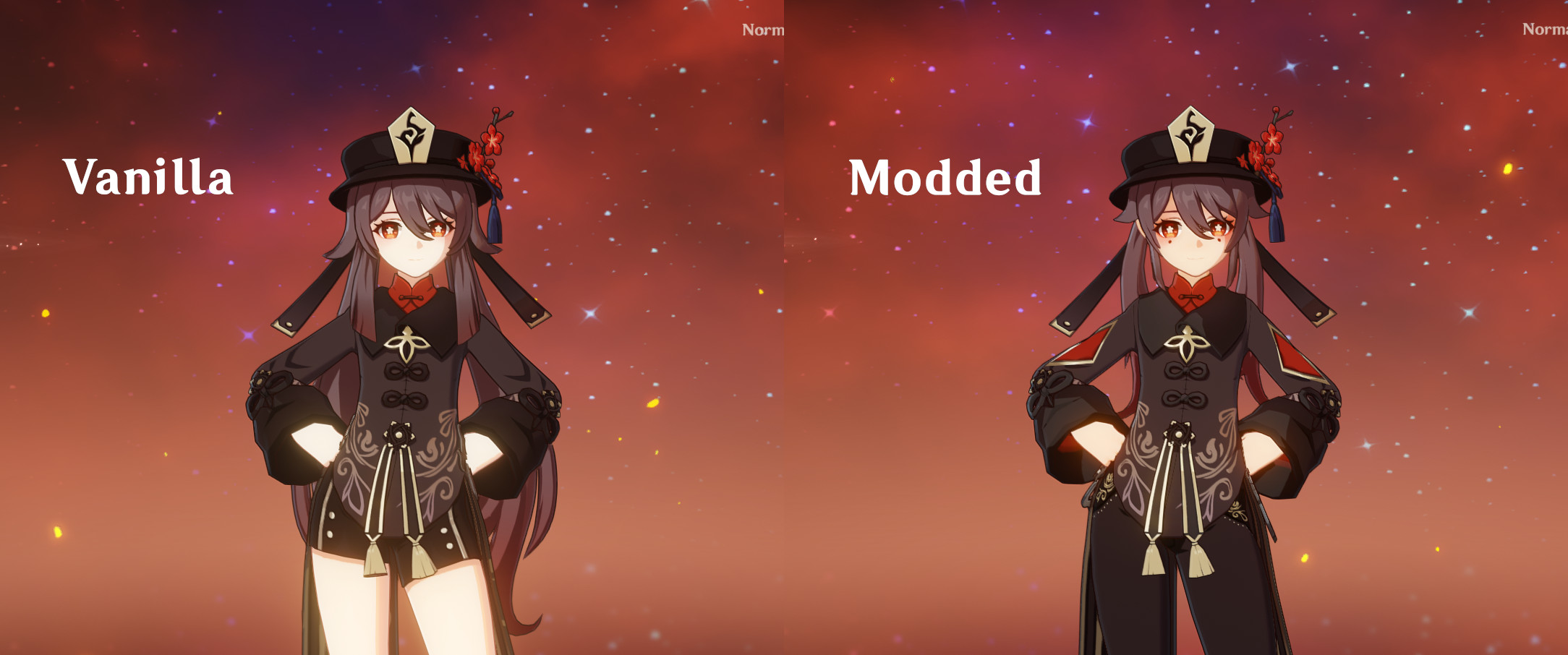 Hu Tao - Petrified Plum Blossoms Mod for Genshin Impact | GI Mods