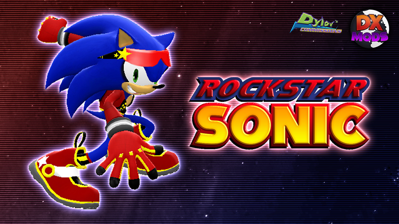 Rockstar Sonic Mod for Sonic World DX | SWDX Mods