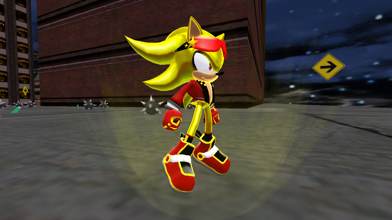 Rockstar Sonic Mod for Sonic World DX | SWDX Mods