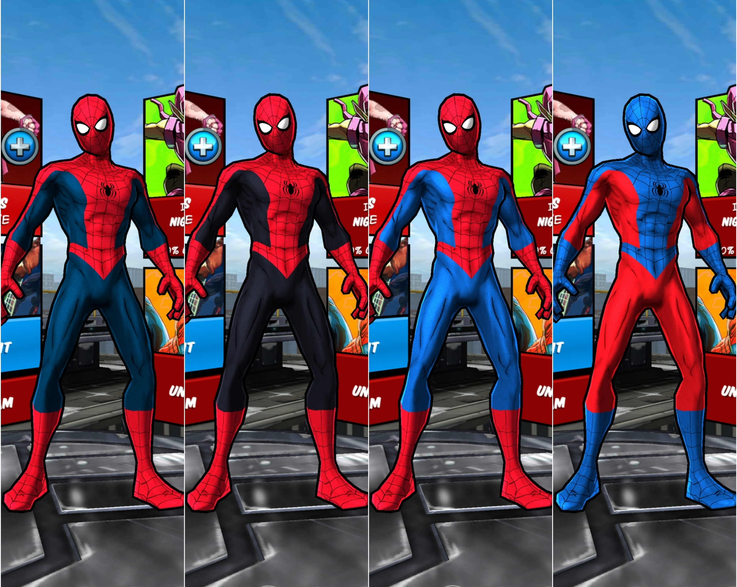 Capital Spidey Suit Modded By Zuno Mod for Spider-Man Unlimited | SMU Mods
