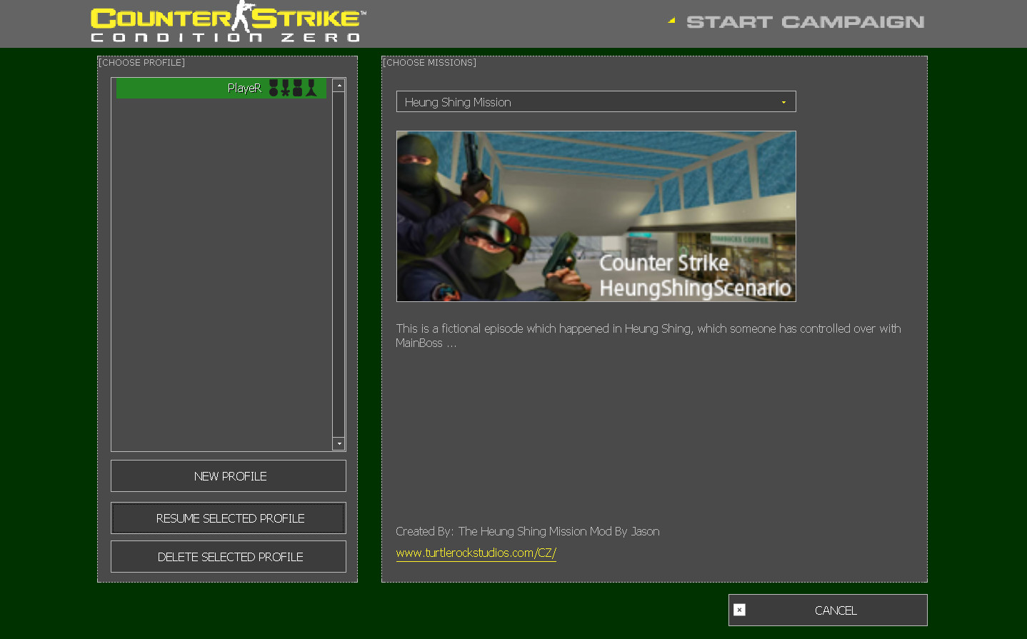 HeungShingScenario Mod for Counter-Strike: Condition Zero | CS:CZ Mods