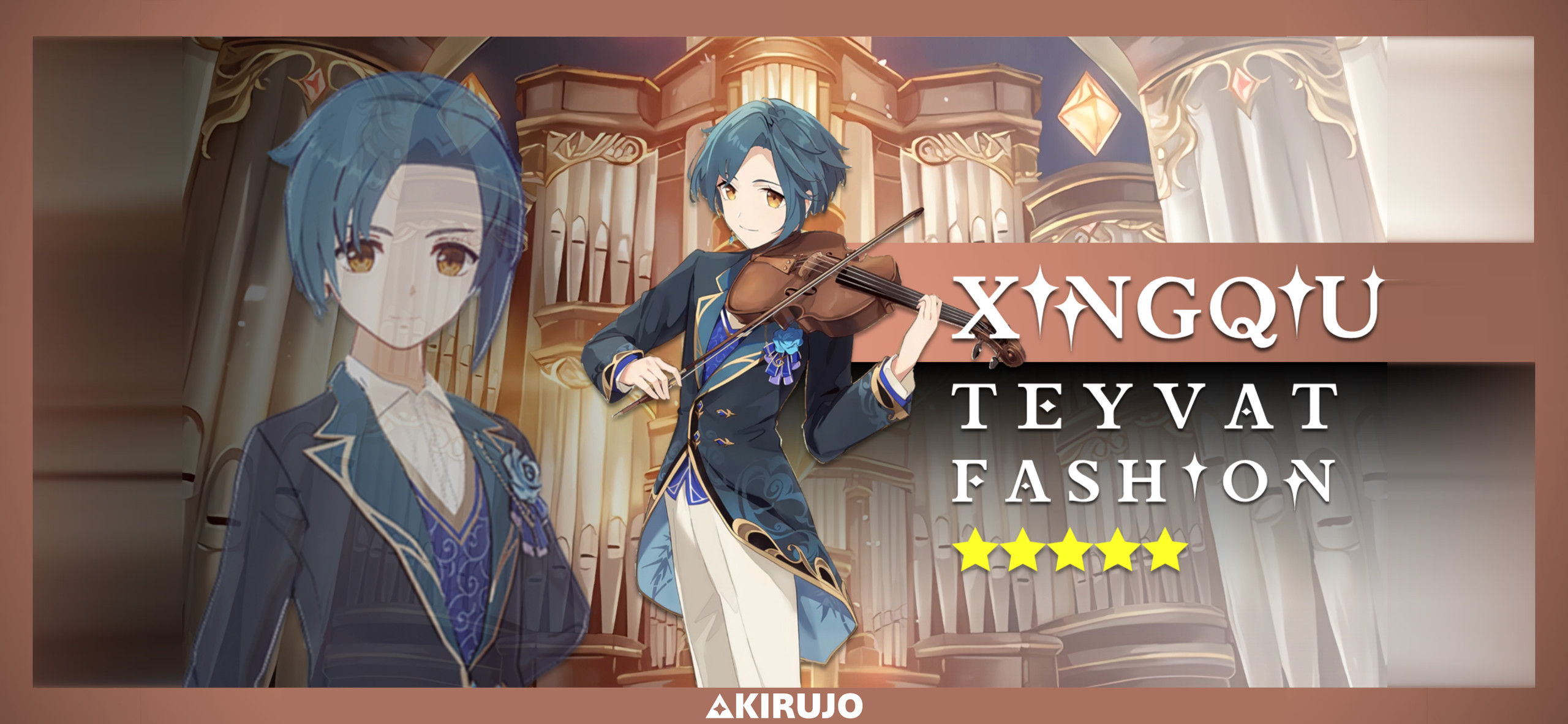 Xingqiu Teyvat Fashion | HoYoFair Mod for Genshin Impact | GI Mods