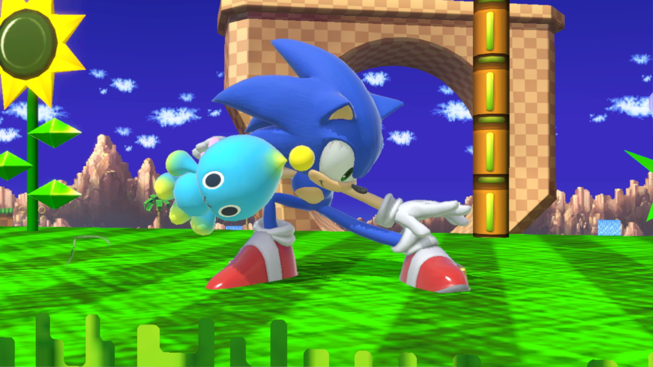 Chao over Mr. Saturn Mod for Super Smash Bros. Ultimate | SSBU Mods